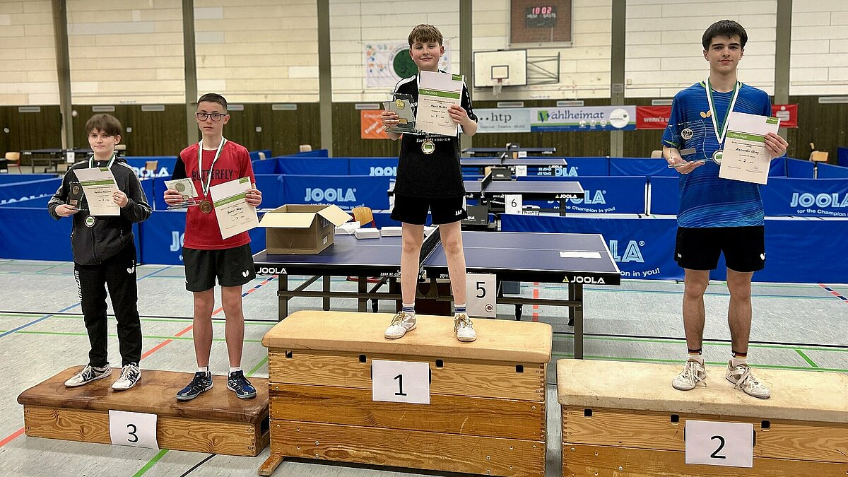 Daniel Nagy (SSV Neuhaus) überrascht als jüngster Teilnehmer mit Platz ...